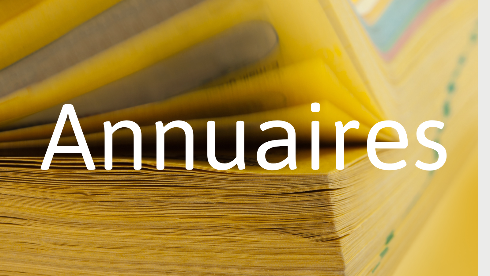 Annuaires